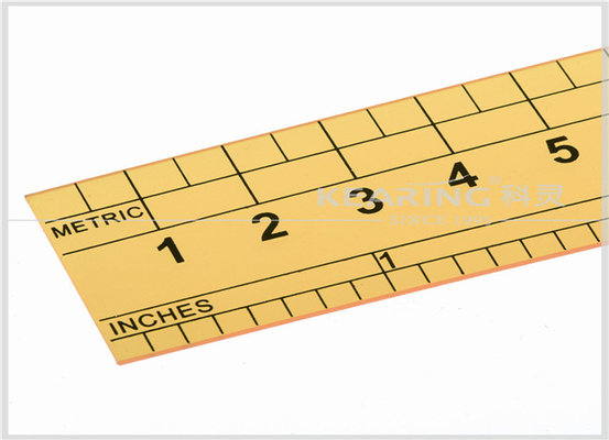 Kearing brand 60cm screen printing plastic garment ruler for fashion student# 6360B