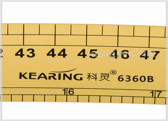 Kearing brand 60cm screen printing plastic garment ruler for fashion student# 6360B