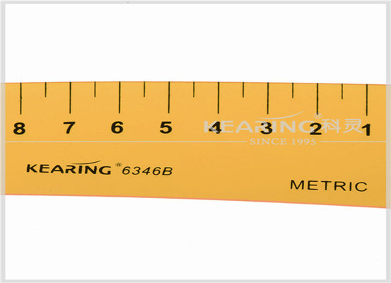 Kearing brand 46cm screen printing plastic garment ruler for fashion design# 6346B