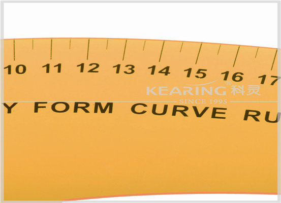 Kearing brand 1.2mm thickness 32cm screen printing plastic garment ruler for fashion student# 6132B