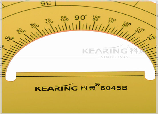 Kearing brand 1.2mm thickness screen printing plastic French curve ruler for fashion design # 6045B
