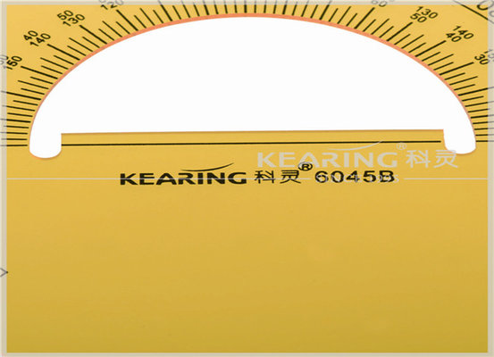 Kearing brand 45cm screen printing plastic garment ruler for fashion design# 6045B