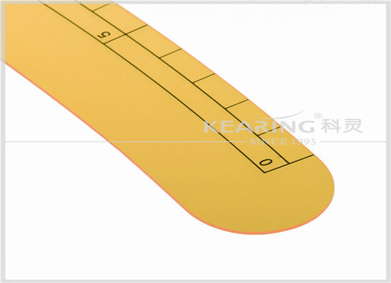 Kearing brand 45cm screen printing plastic garment ruler for fashion design# 6045B