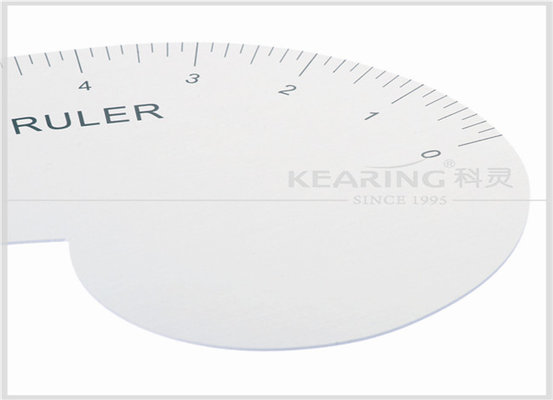 Kearing brand screen printing 12inch metal garment ruler for pattern making# 6112A