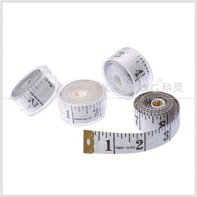 Fibreglass White Color Measuring Tape ( 2.0mm ) for Sew Body Measurement 150cm # KH020