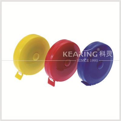 Plastic Retractable Measuring Tape 150cm / 60'' Pocket Economical Tape Measure # KR150