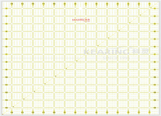 15''x15'' square Quilting Rulers kearing brand KPR1515 OEM Logo
