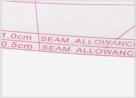 Kearing Patchwork Quilting Ruler 3mm thick Pattern Curve Template PM6511