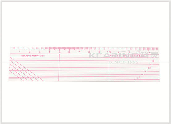 Kearing Patchwork Quilting Rulers Flexible Plastic Fashion Design Ruler 5 x 15 cm W5150