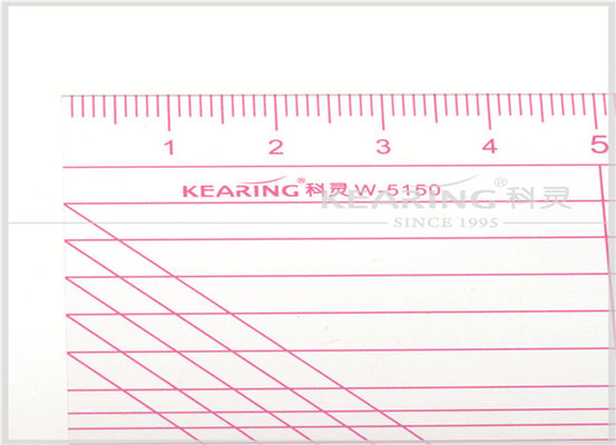 Kearing Patchwork Quilting Rulers Flexible Plastic Fashion Design Ruler 5 x 15 cm W5150