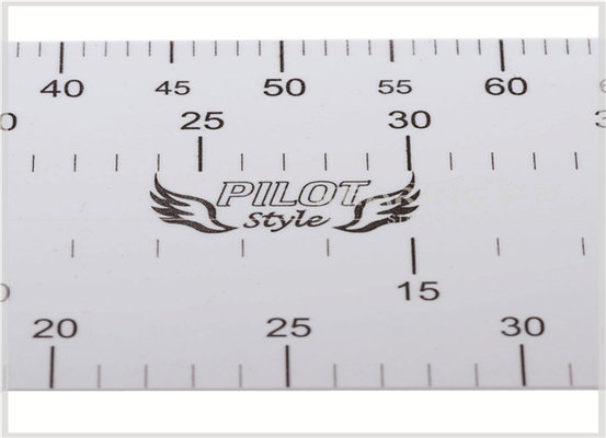 Aviation Supplies Flexible Plastic NM Scale Ruler  for Pilot Flight Training KNM-6