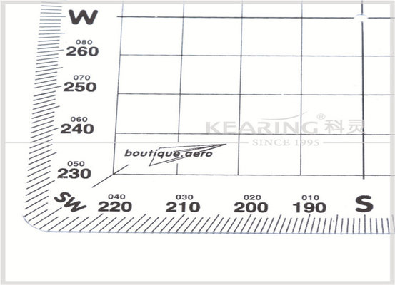 Sandwich line printing square set aviation supplies 10.8cmX10.8cm for flight direction guiding