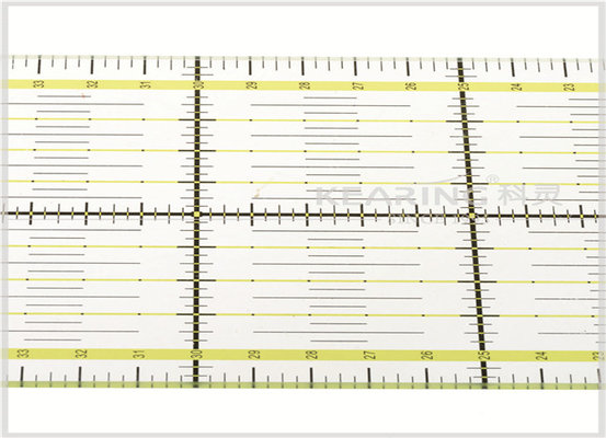 Metric Patchwork Rulers 45 x 10 cm Rigid Plastic Sew Design Quilt Template KPR4510