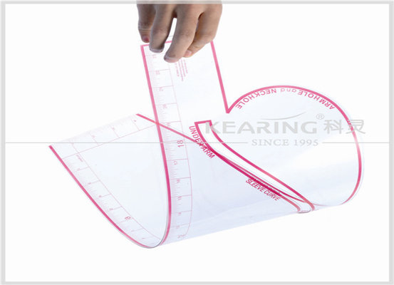 Vary Form Curve Ruler Imperial Plastic Fashion Master with Armhole and Neckhole # 6512