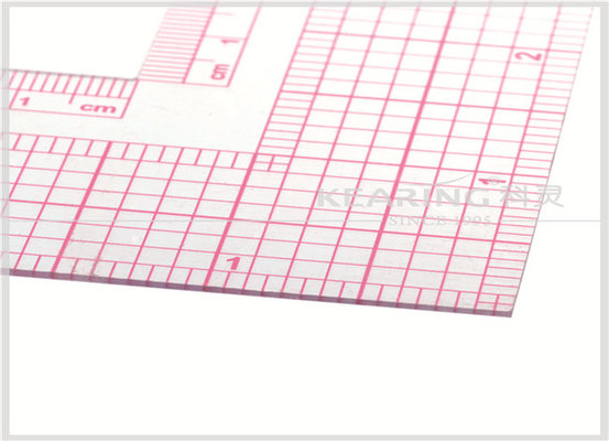 Flexbile Plastic 8'' / 16 cm L Ruler Vary Form Ruler for Garment Design 5808