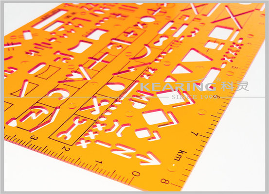 Orange plastic field kit  with 1.0mm thickness for tactical signs 8353