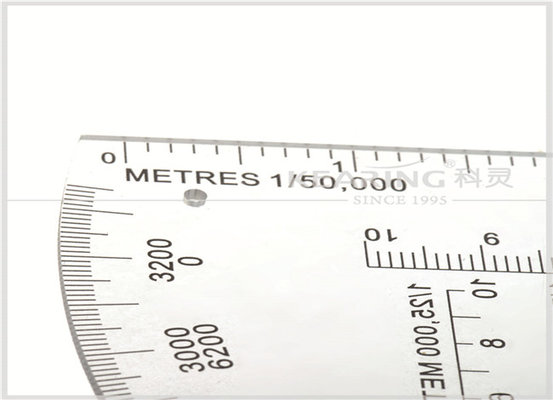 Calibrated in both Degrees and Mils Meters field kit  with greater versatility