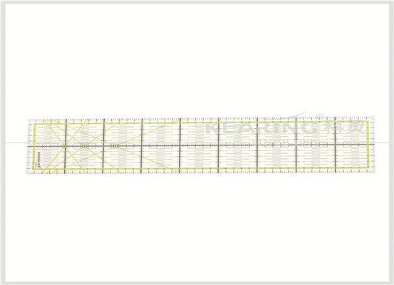 Rectangle Patchwork Quilting Rulers 30 x 5 cm Metric Sew Design KPR3005