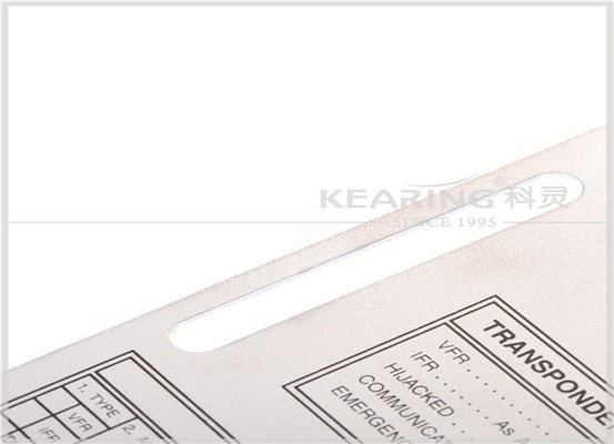 Pilot Students Flight Training VFR Kneeboard A4 Size Metal Clipboard with Clip