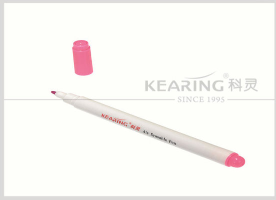 Single tip pink auto vanishing pen , fabric air erasable pen AP10
