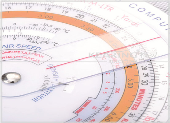 Kearing Aviation Slide Rule Slide flight computer for pilot training KCRP-5