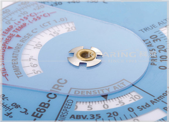 Plastic Circular Flight Planning Computer for Performing Flight Calculation  E6B-CIRC