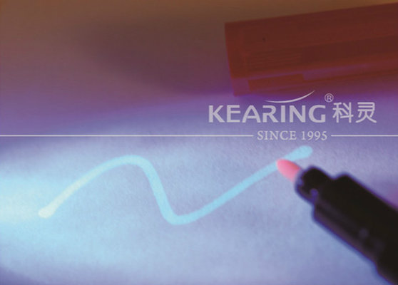Transparent invisible UV marker with environmentally friendly ink UVP10-R