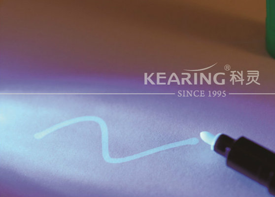 Kearing Permanent Invisible UV Marker with Non Toxic Invisible ink for Long Time Secret Marking on Metal Plastic Paper