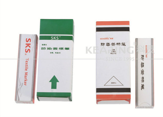 65 ml Ink volume Rubber Bulb Textile Marker Pen with Yellow Ink