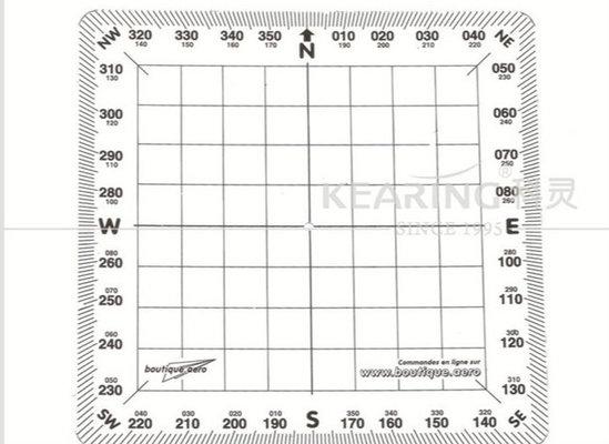 Sandwich line printing square set aviation supplies 10.8cmX10.8cm for flight direction guiding