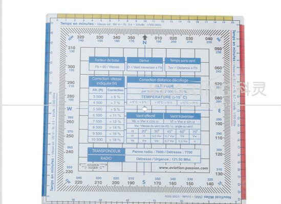 Square set 14cmX14cm aviation supplies for flight training KPP-3