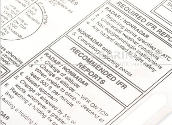 IFR Metal Clipboard Aviation Supplies for Pilot Flight Training