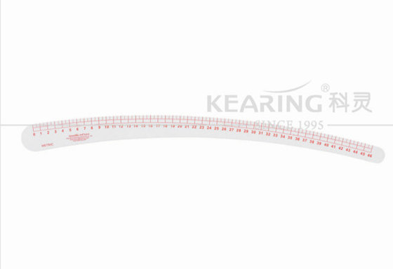 Kearing Plastic 46cm Vary Form Curve Ruler ( Sandwich Line ) for Fashion Design # 6346