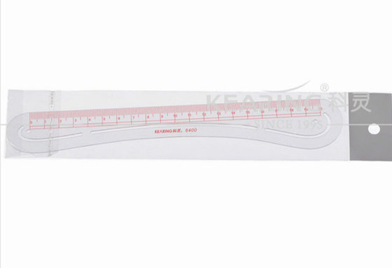 Kearing Plastic 20cm Vary Form Curve Ruler for Fashion Design # 6400