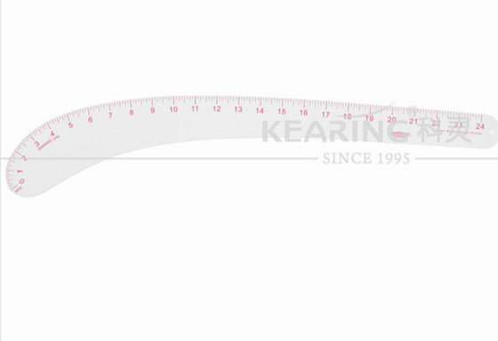 Kearing Plastic 24'' Vary Form Curve Ruler ( Sandwich Line ) for Fashion Design # 6224