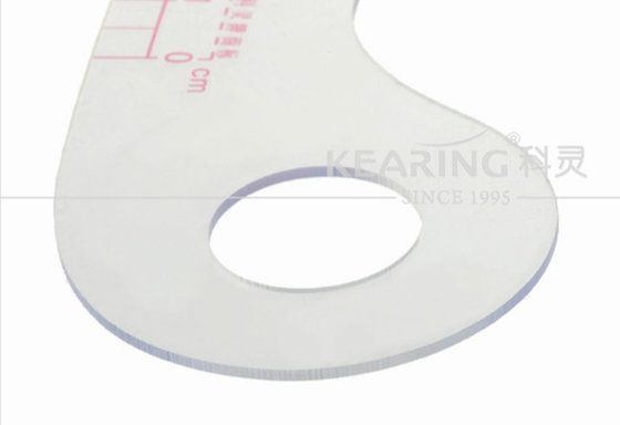 40 cm Metric Plastic Pattern Making Curve Ruler with Sandwich Line Scales for Sew 6040