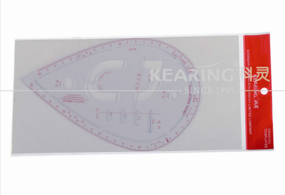 6403 Durable Vary Form Curve Ruler Sandwich Line with Button Holes