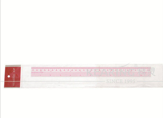 1'' X 12'' / 30cm Plastic Pattern Making Ruler Kearing  with Grids