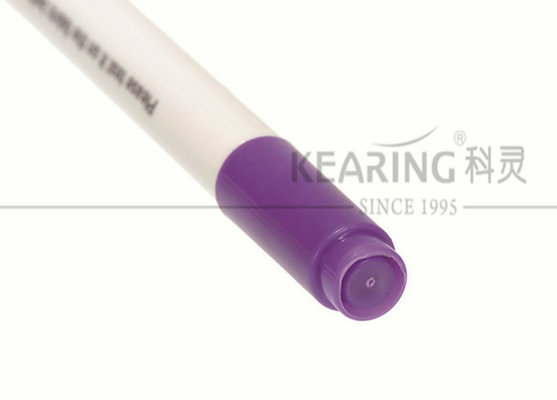 Violet Erasable Markers 0.5 mm metal tip Air Erasable Pen for Fabric Short Time Marking # AV05