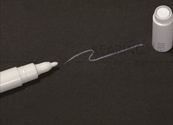 White Color Water Erasable Markers Pens Customized 1.0mm Tip Size