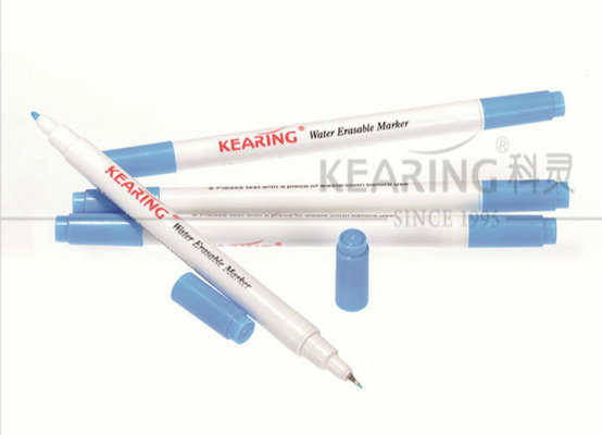 WB1005 Dual Tip Blue water erasable marker pen ASTM D4236 Quality Stand