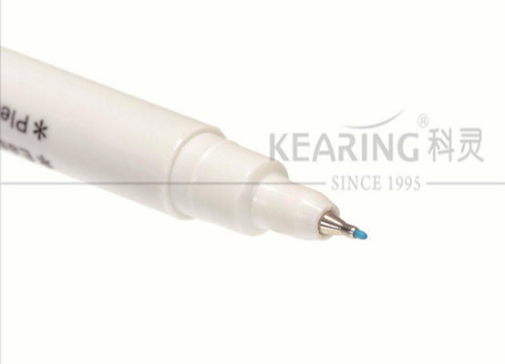Kearing Blue Fabric Marker 0.5MM Metal Tip Water Erasable Markers Tempoary Marking for Tailors