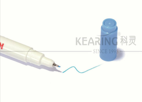 Kearing Blue Fabric Marker 0.5MM Metal Tip Water Erasable Markers Tempoary Marking for Tailors