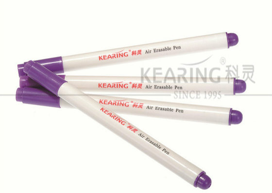 Kearing brand 0.8mm tip violet erasable markers for patchwork DIY#TMV08