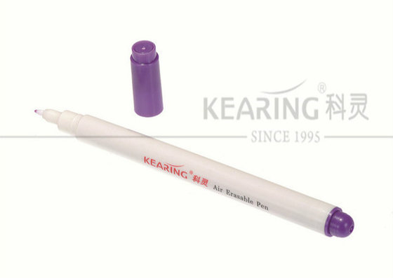 Kearing brand 0.8mm tip violet erasable markers for patchwork DIY#TMV08