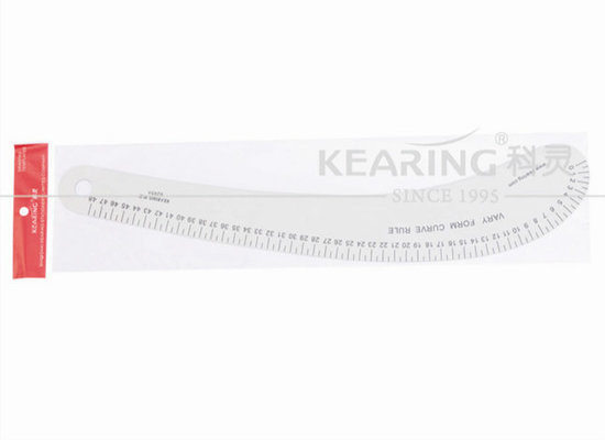 Kearing brand 48cm metal garment ruler for fashion student# 6248A