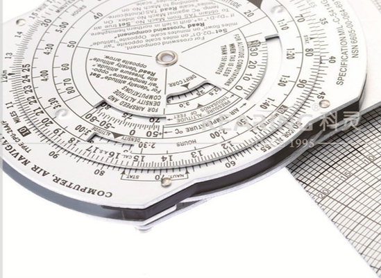 Kearing Aviation Slide Rule Air Force Usage Metal Pocket Slide For Pilot Training CPU-26A/P