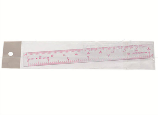 1/3 / 1/5 Proportion Plastic Scale Ruler 1mm thick Durable and Flexible 8501