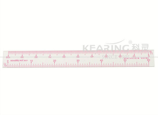 Scaling 8501 Engineer Scale Ruler with Sandwich Line Marks