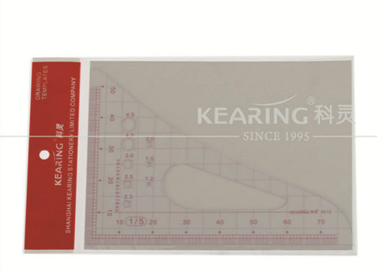 Triangle engineers scale ruler  1/5 Sandwich Line 8515 plastic Material